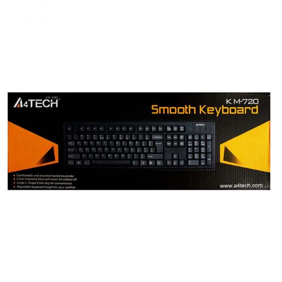 قیمت خرید کيبورد ای فورتک720 کد5344 | A4TECH KM720 Keyboard